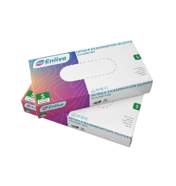 Powder Free Nitrile Gloves Manufacturers in India - Enliva